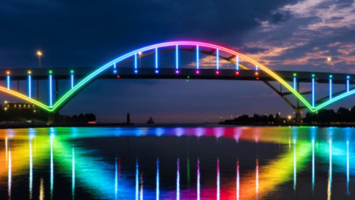 The Hoan Bridge - lighting the way to revitalization | Interact City