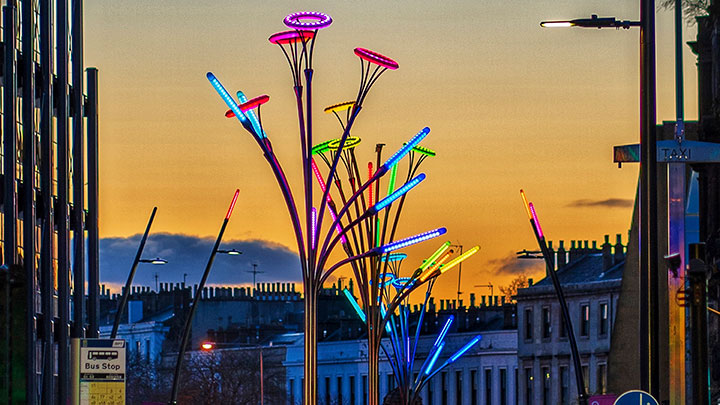 Smart street lighting for Glasgow | Interact Landmark
